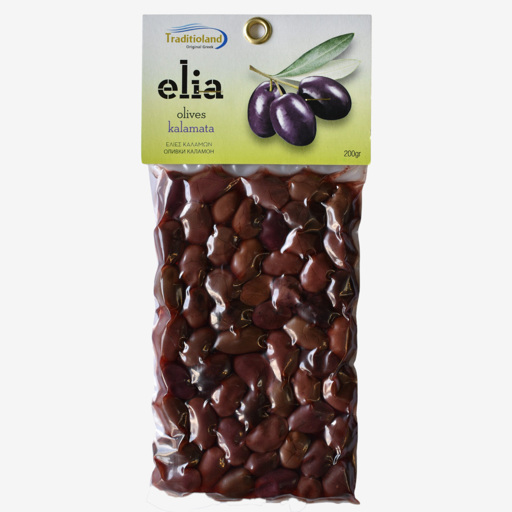 Kalamon Masline u Vakum Pakovanju 250gr - Grčki Ukusi i Mirisi